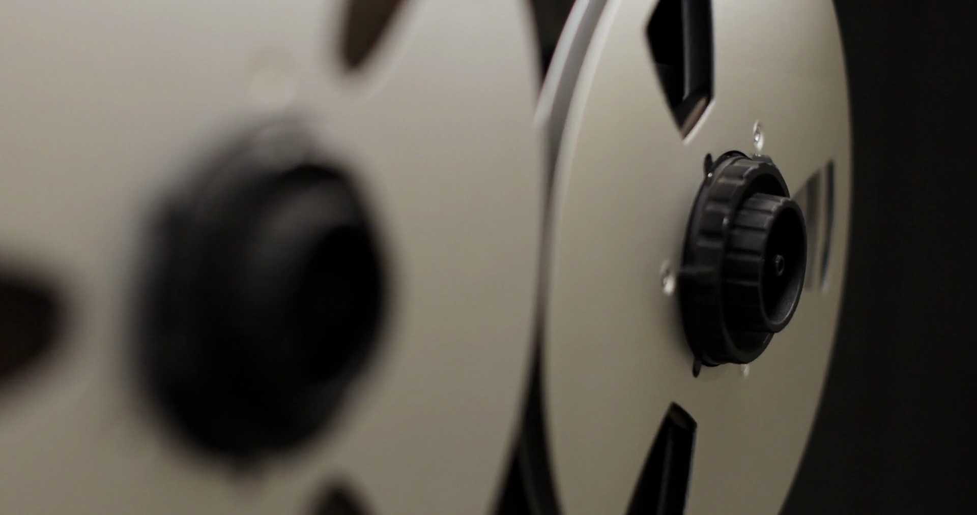 Reel To Reel Audio Recorder Tapes Spinning Stock Footage SBV-351700435 ...