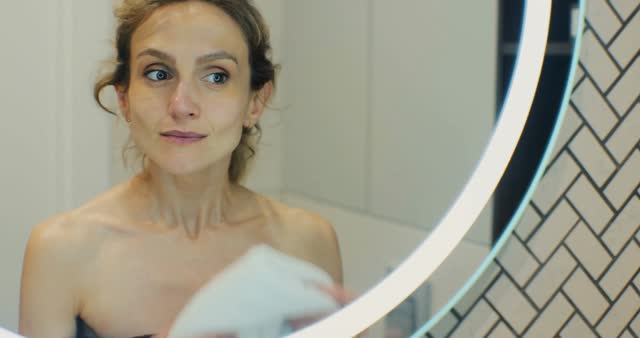 Beautiful Woman Closeup Stock Footage: Royalty-Free Video Clips - Storyblocks