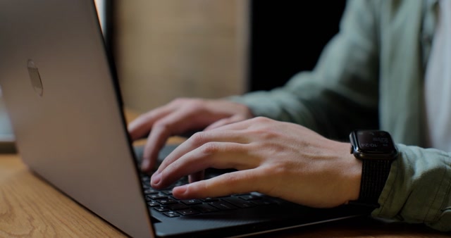 Man Typing Stock Footage: Royalty-Free Video Clips - Storyblocks