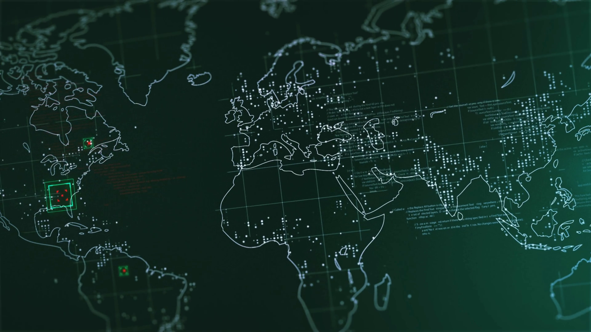 World Map Connection Network Worldwide Stock Motion Graphics SBV ...