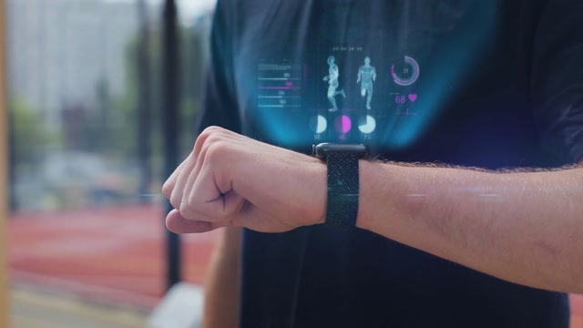 Posture Monitoring Wearable AI Stock Footage: Royalty-Free Video Clips ...