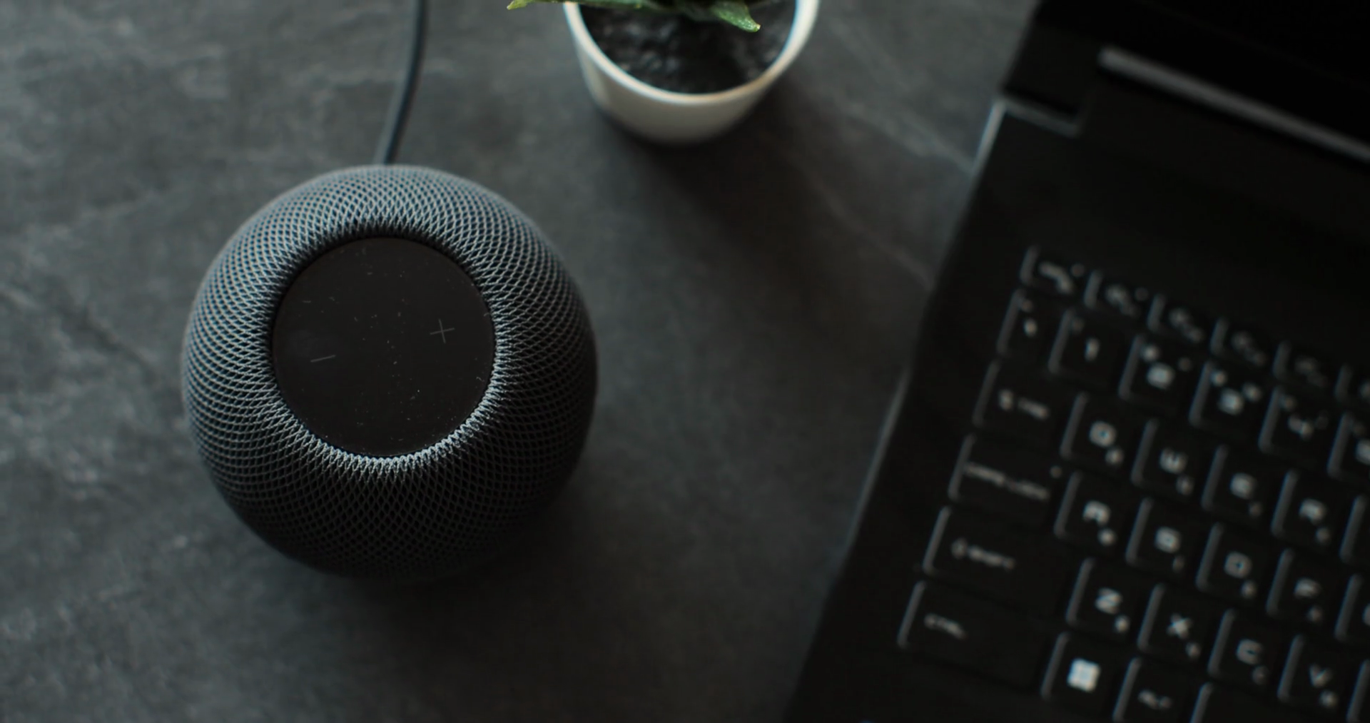 Homepod Mini Speaker With Assistant To Play Stock Footage SBV-348611909 ...