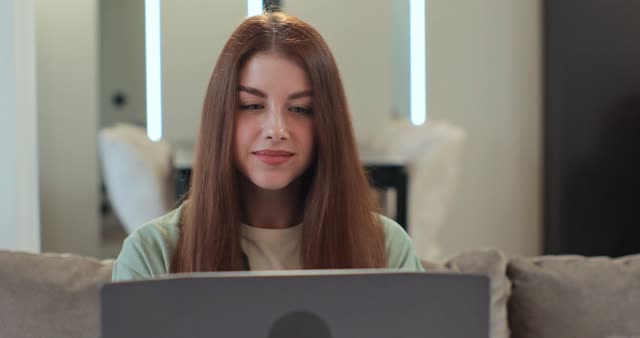 Girl On Social Media Stock Footage: Royalty-Free Video Clips - Storyblocks