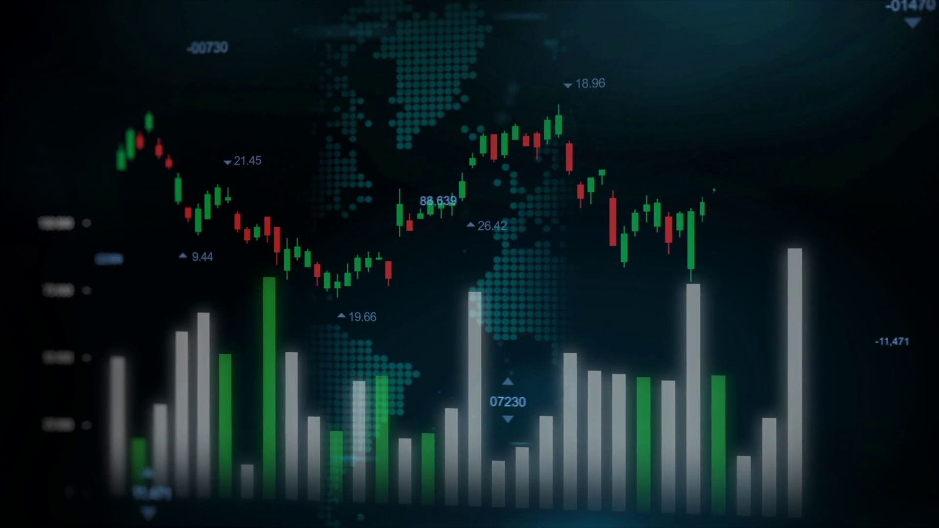 Digital Data Globe - 3d Earth Animation Stock Motion Graphics SBV ...