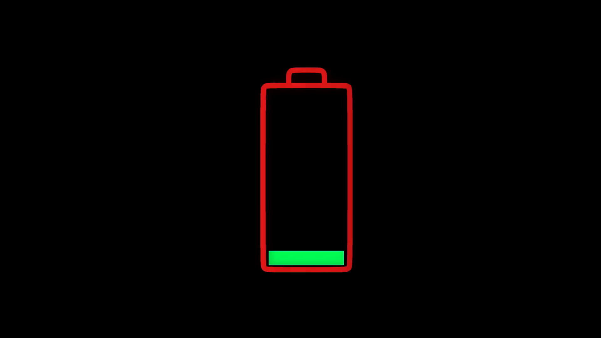 Graphic Animation Of Floating Battery On Stock Footage SBV-338460930 ...