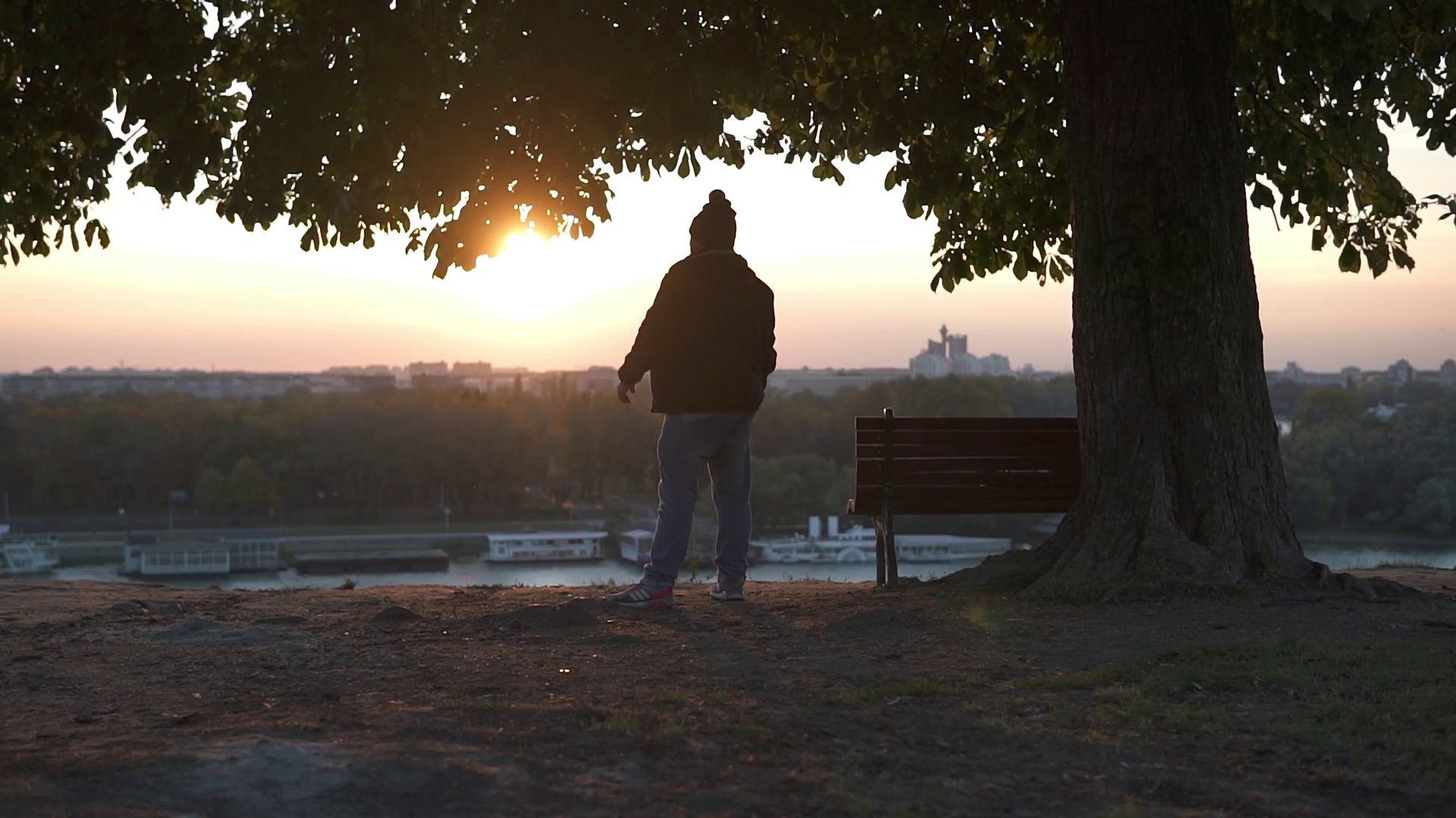 Man Catching Girl In Sunlight Stock Footage SBV-310358212 - Storyblocks