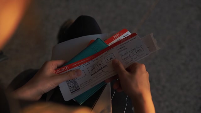 Airport Ticket Stock Footage: Royalty-Free Video Clips - Storyblocks
