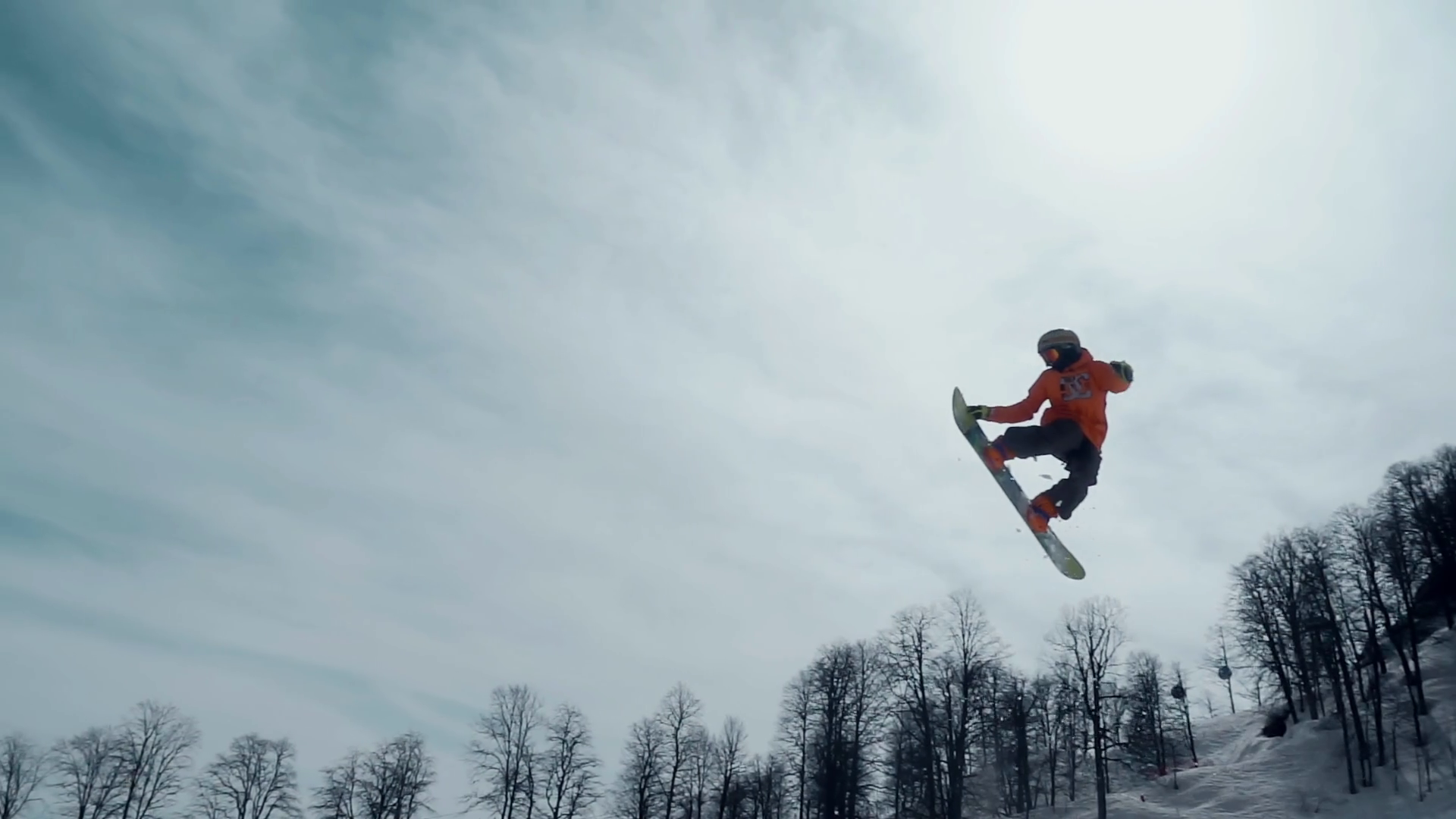 Winter Mountain Snowboarding: Active Stock Footage SBV-338902780 ...