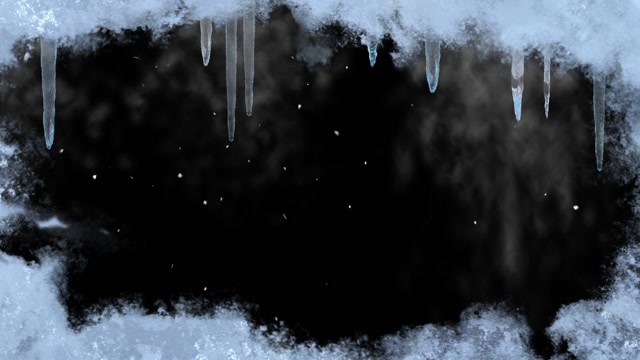 Frozen Overlay | Nature motion backgrounds - Storyblocks