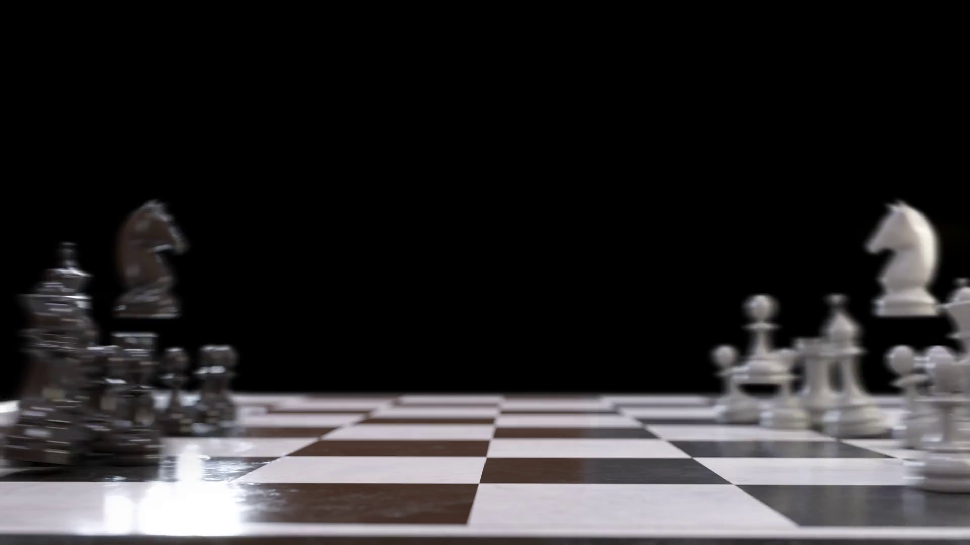 Chess Pieces Running Into Other Stock Motion Graphics SBV-347716759 ...
