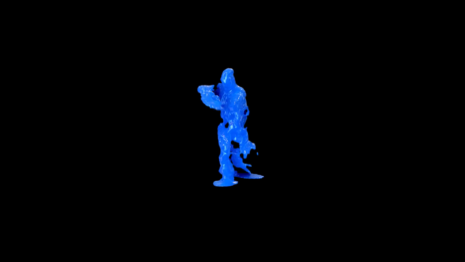 Dancing Liquid Man Stock Motion Graphics SBV-337935668 - Storyblocks