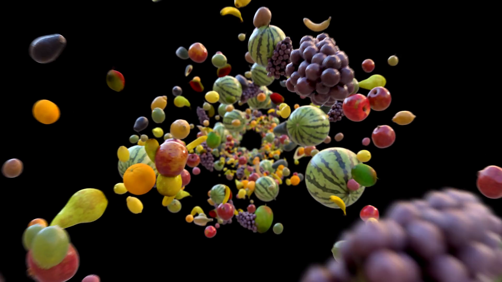 Fruit Medley Loop Stock Motion Graphics SBV-347605079 - Storyblocks