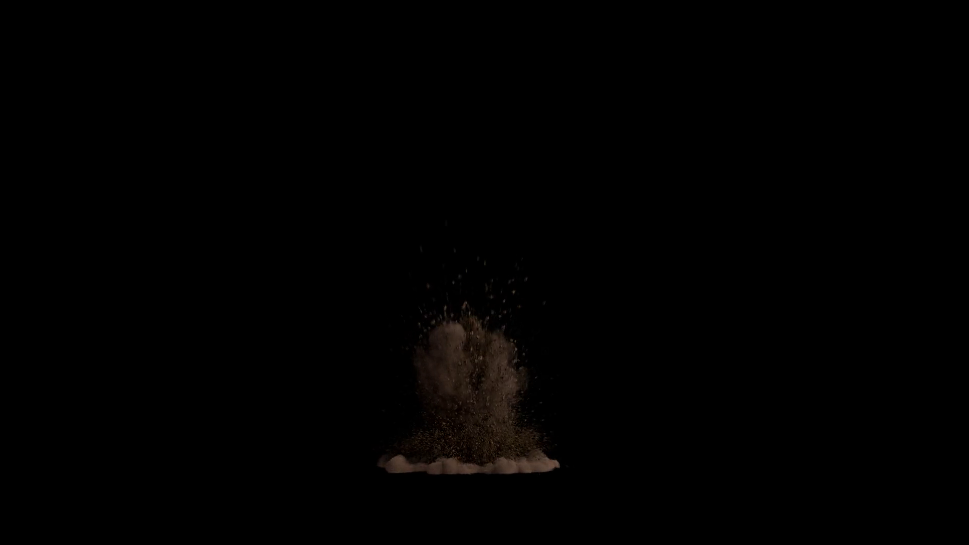 Soil Explosion With Alpha Channel Stock Motion Graphics SBV-338051087 ...