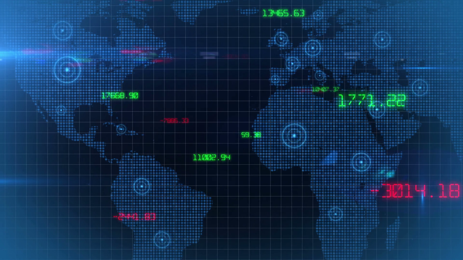Business Financial Corporate Data Network Stock Motion Graphics SBV ...