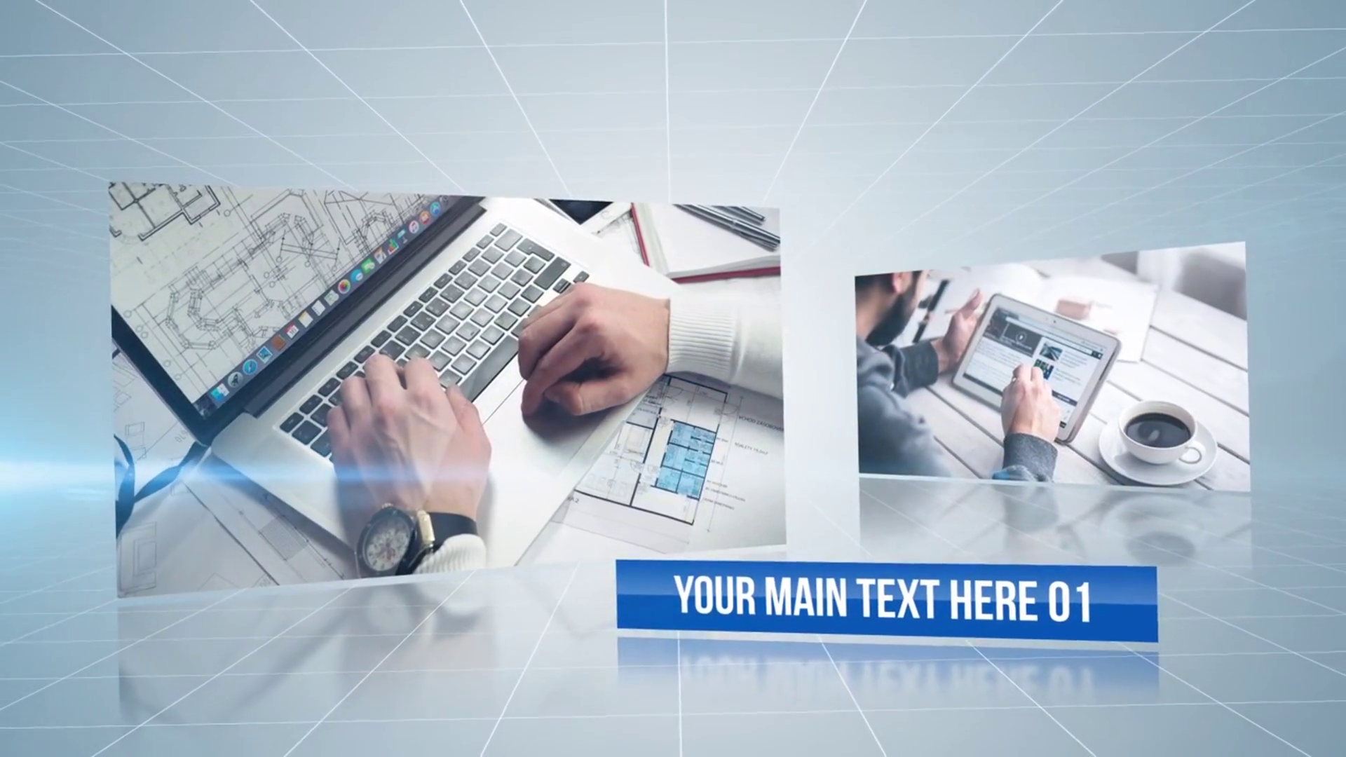 Modern Corporate Business Presentation Timeline Commercial Opener ...