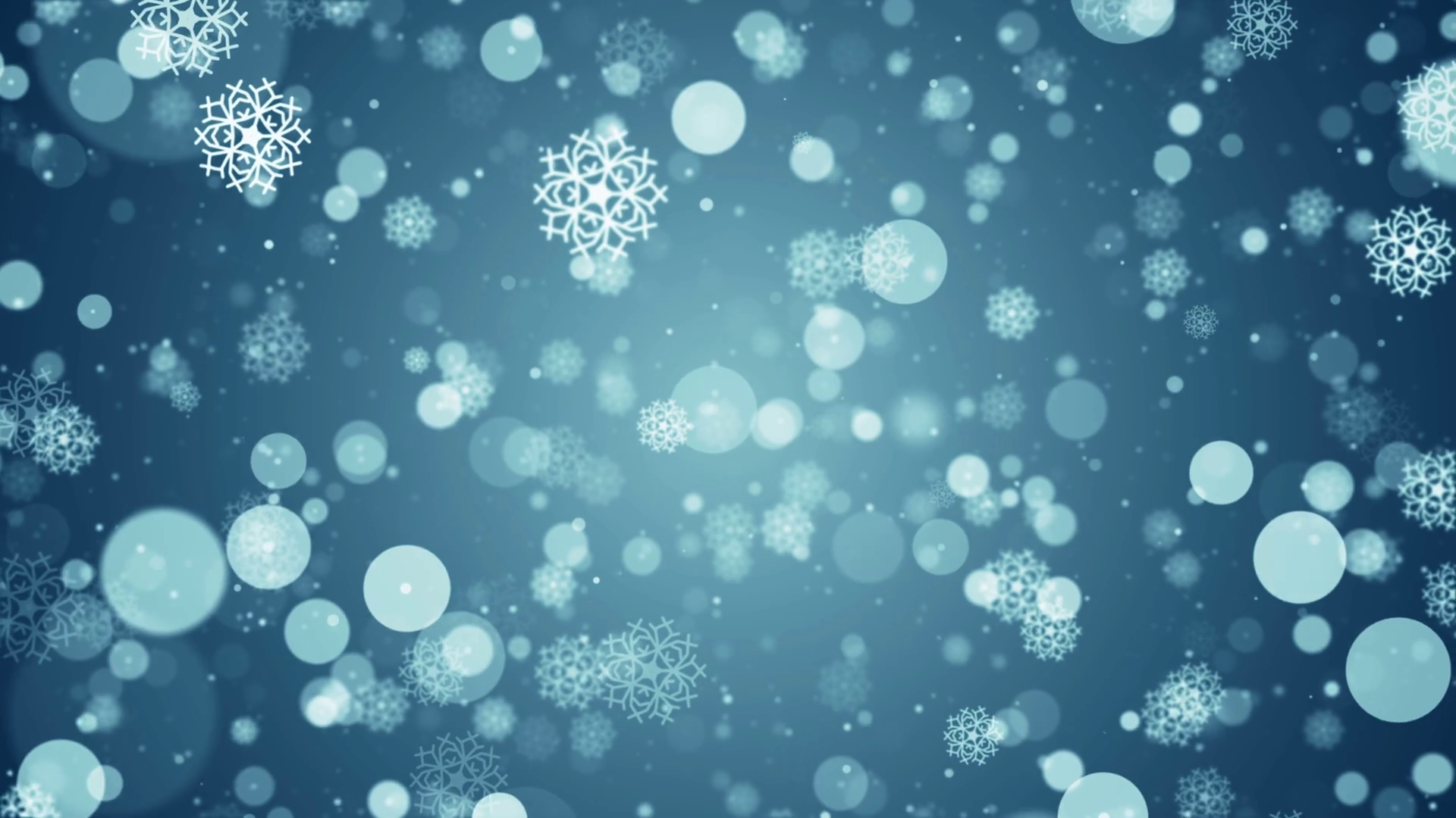 Particles Blue Snow Snowflake Winter Stock Motion Graphics SBV ...