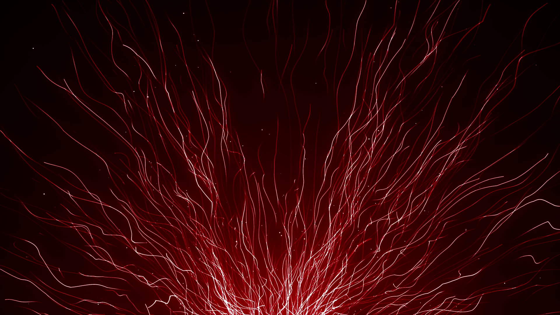 Particles red dust abstract light motion titles cinematic background ...
