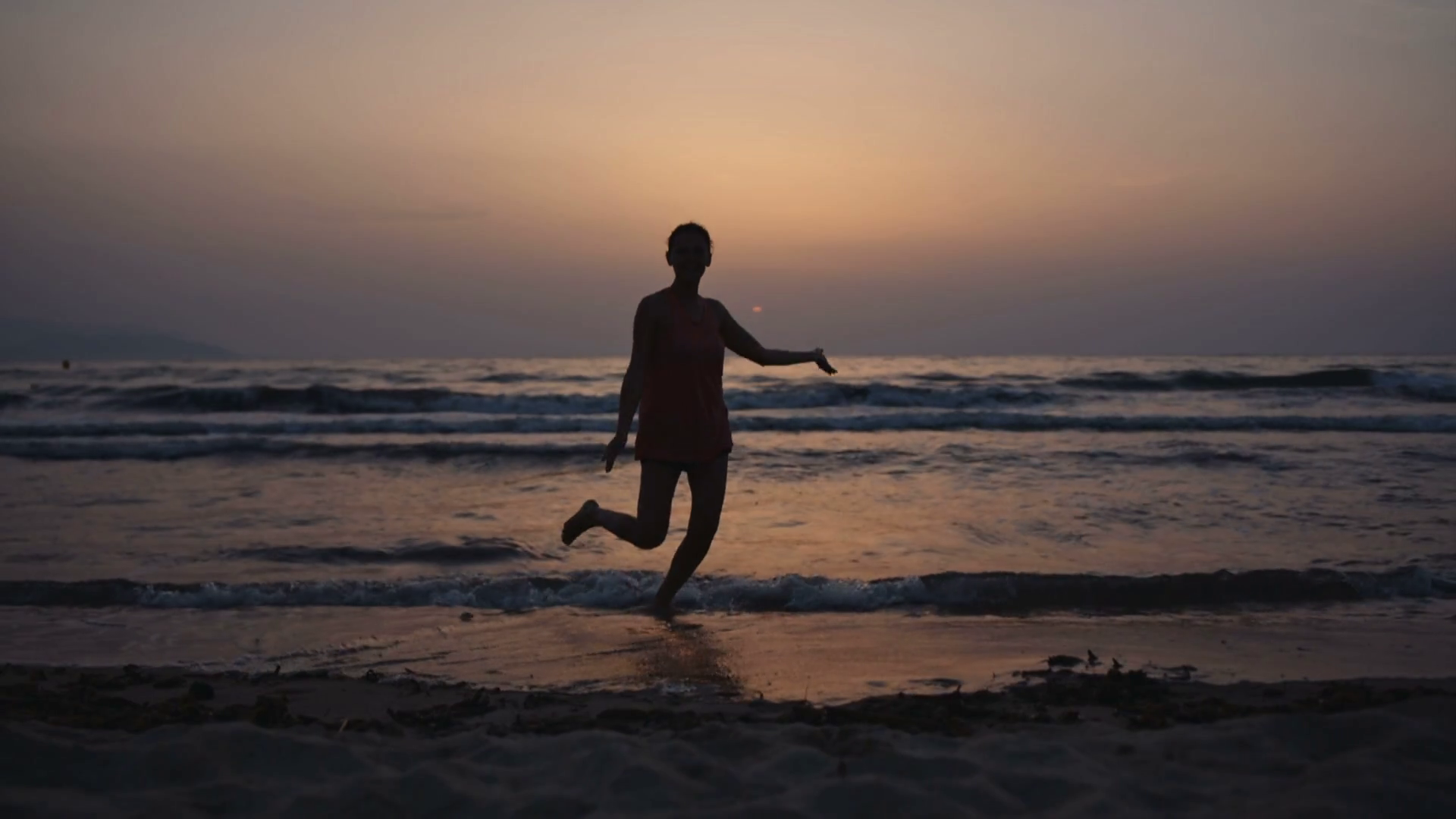 Funny Dance At Sunset Stock Footage SBV-333015937 - Storyblocks