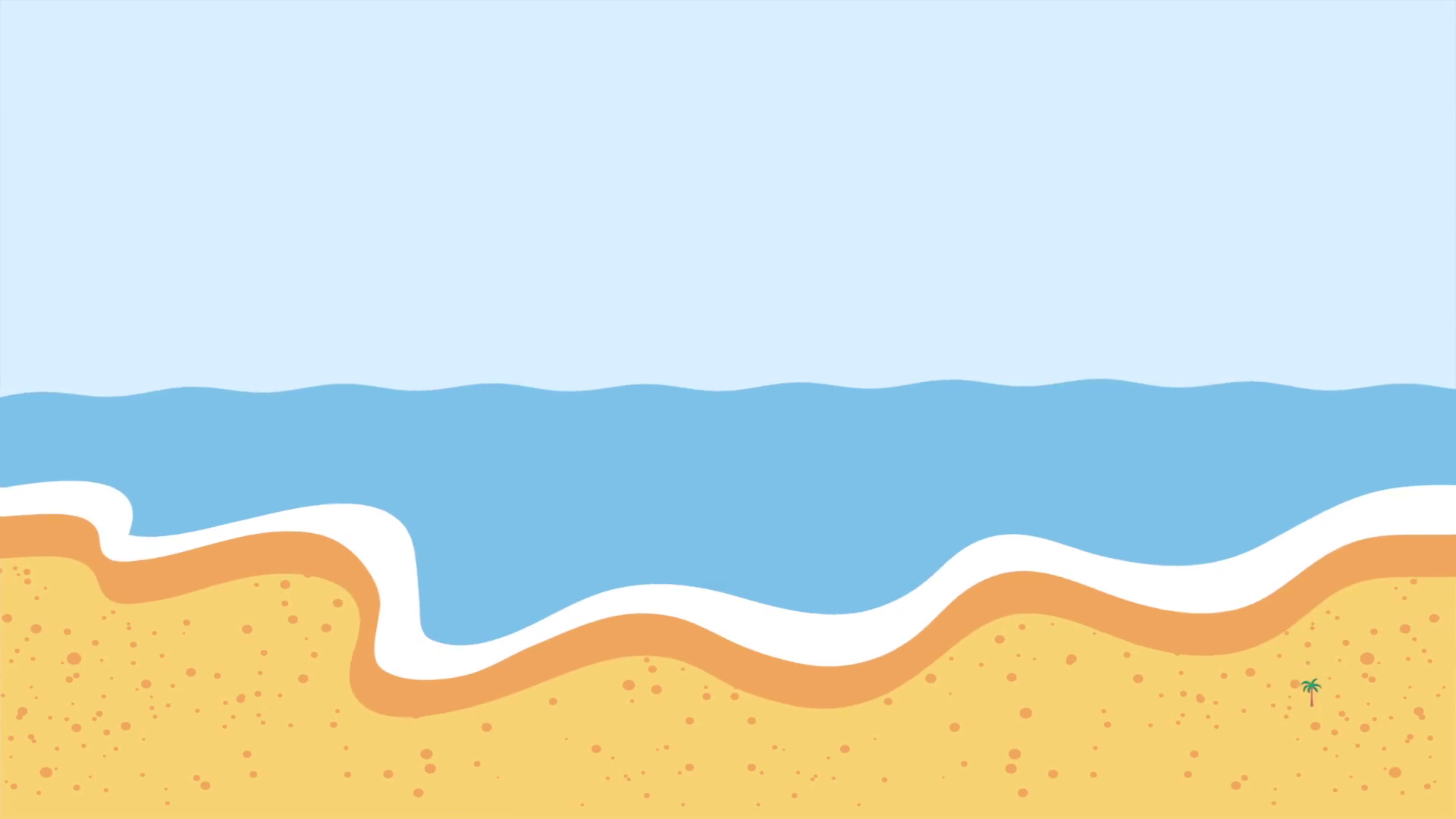 Summer Seascape With Travel Equipment Stock Motion Graphics SBV ...