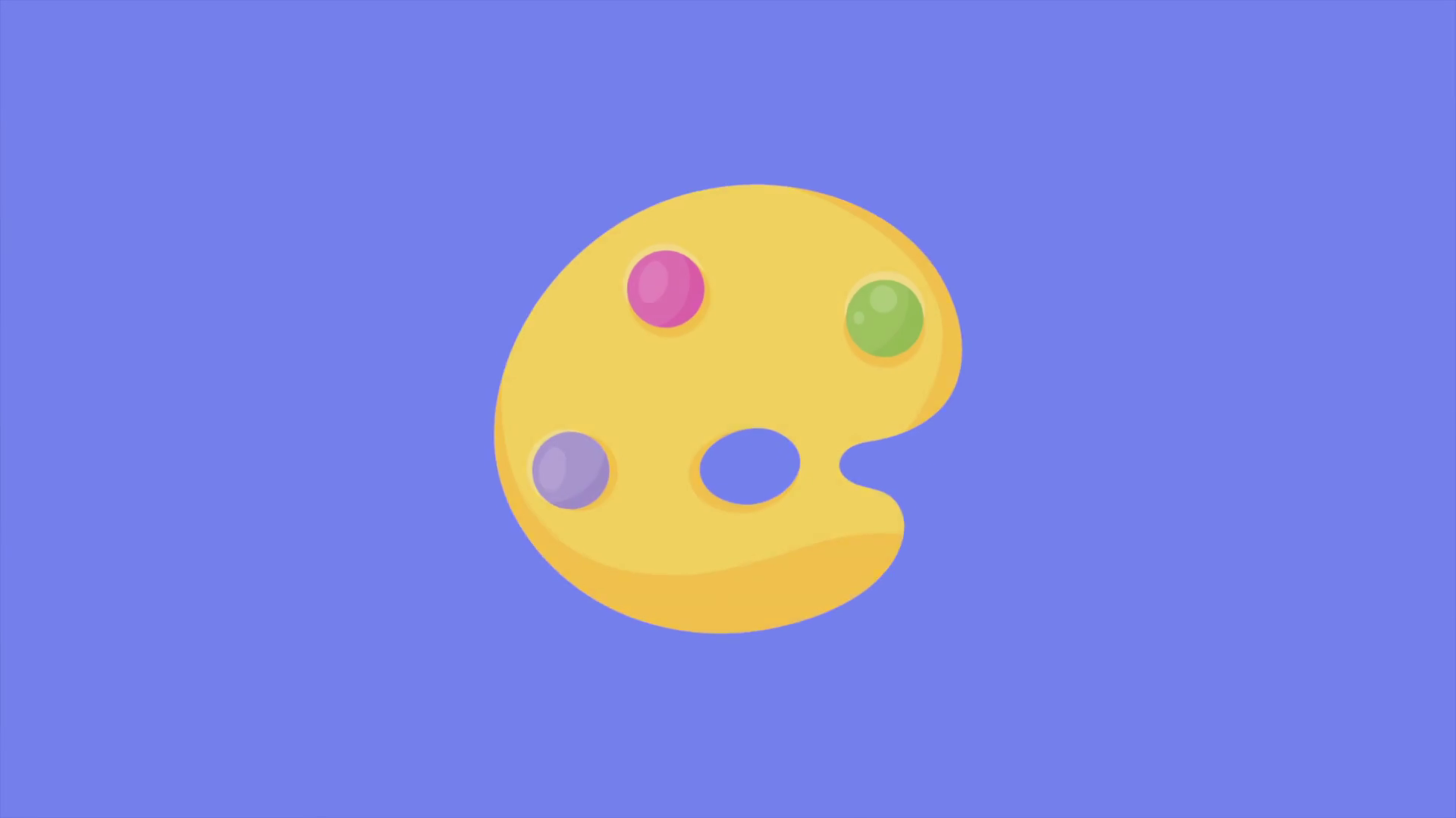 Paint Palette Brush Animation Stock Motion Graphics SBV-347304337 ...