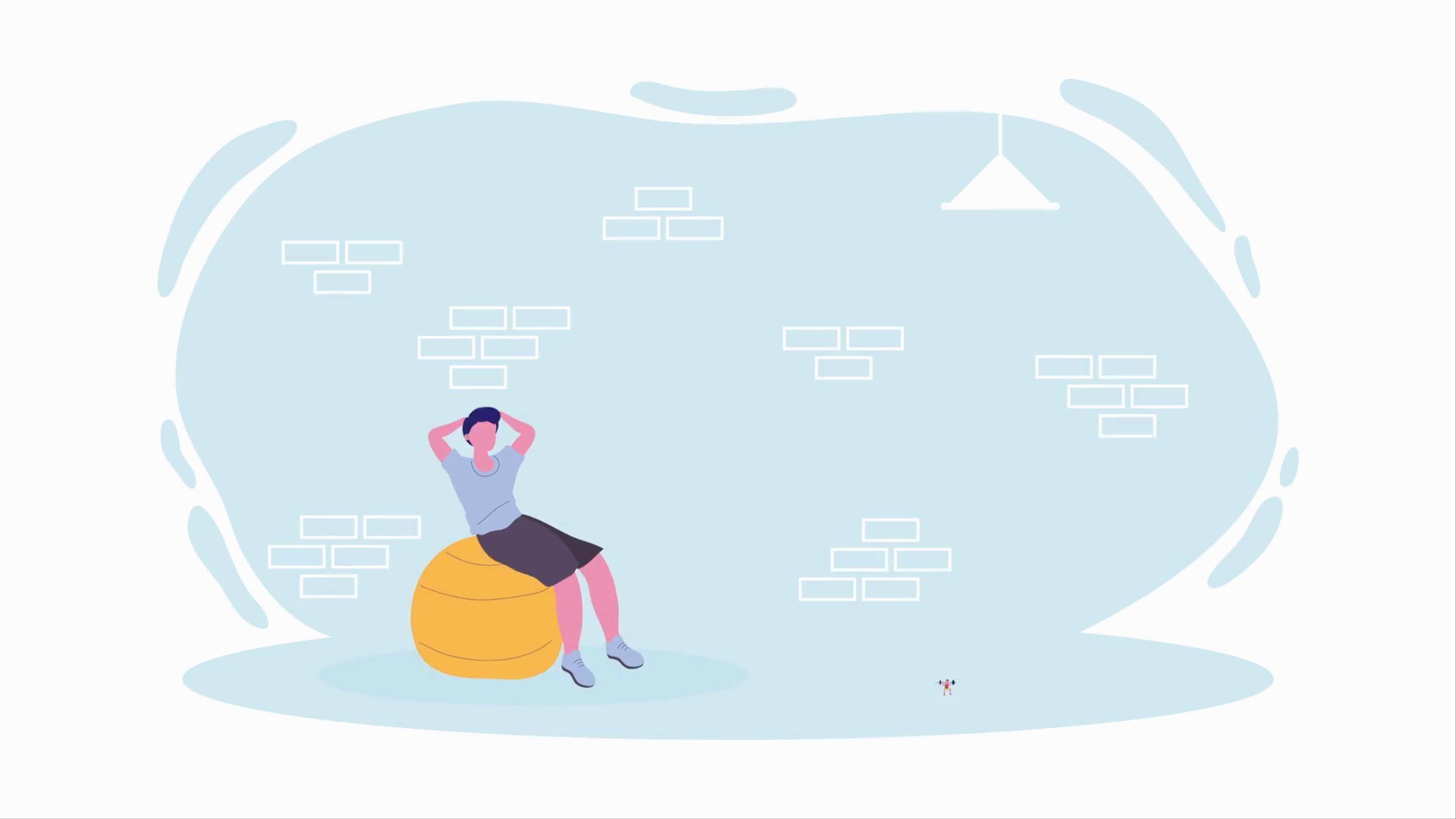 Male Athletes Exercising Characters Animation Stock Motion Graphics SBV ...