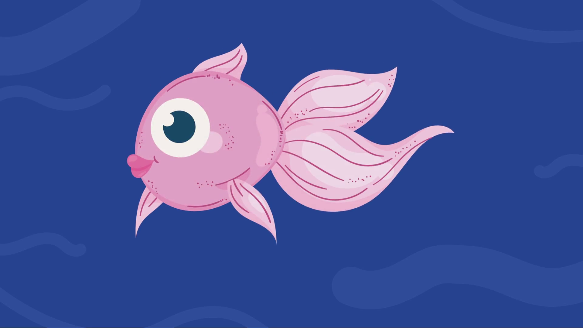 Cute Ballerina Fish Sealife Animation Stock Footage SBV-347582086 ...