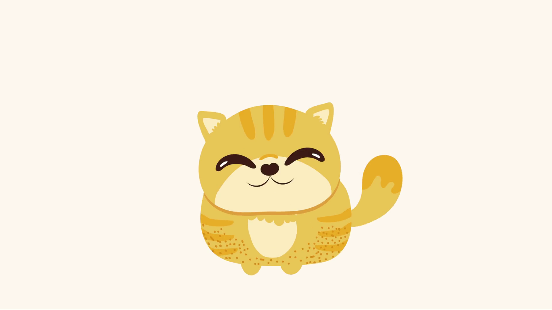 Adorable Cat Animation Stock Footage SBV-347666417 - Storyblocks