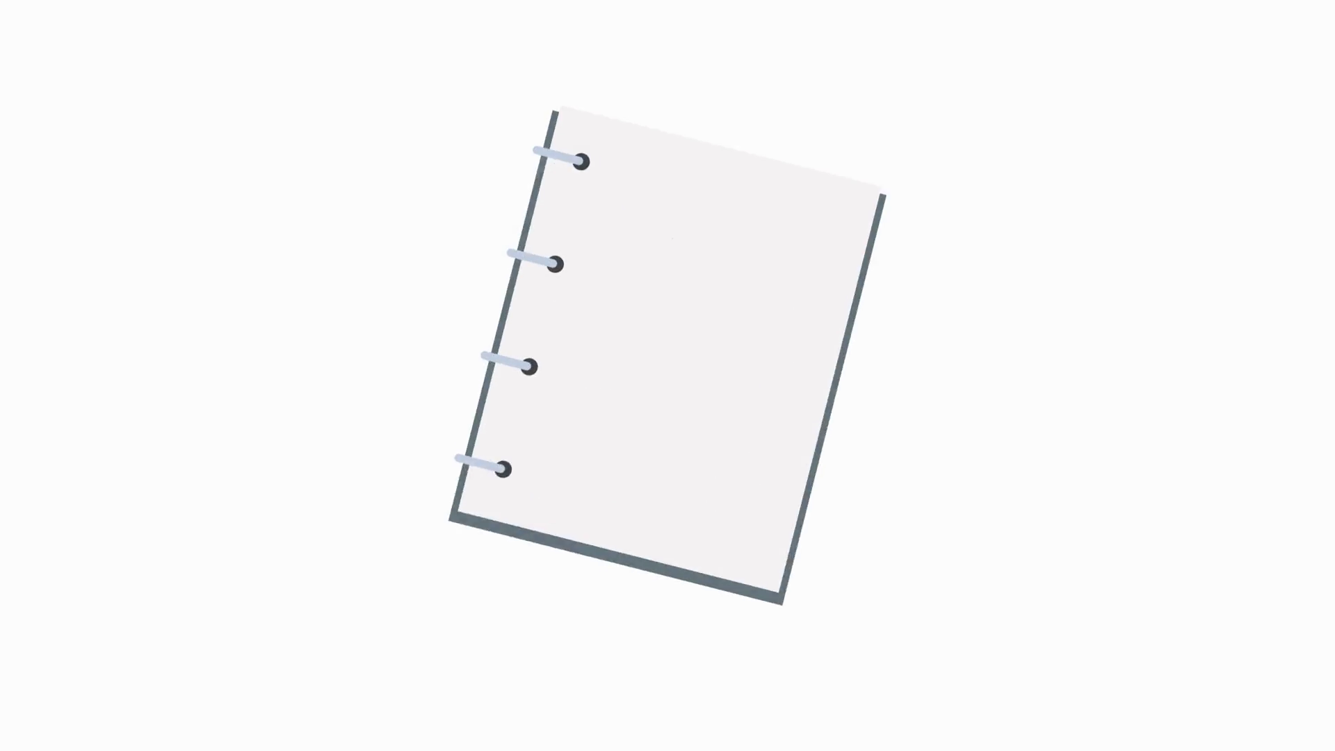 Clipboard With Paper Document Animation Stock Motion Graphics SBV ...