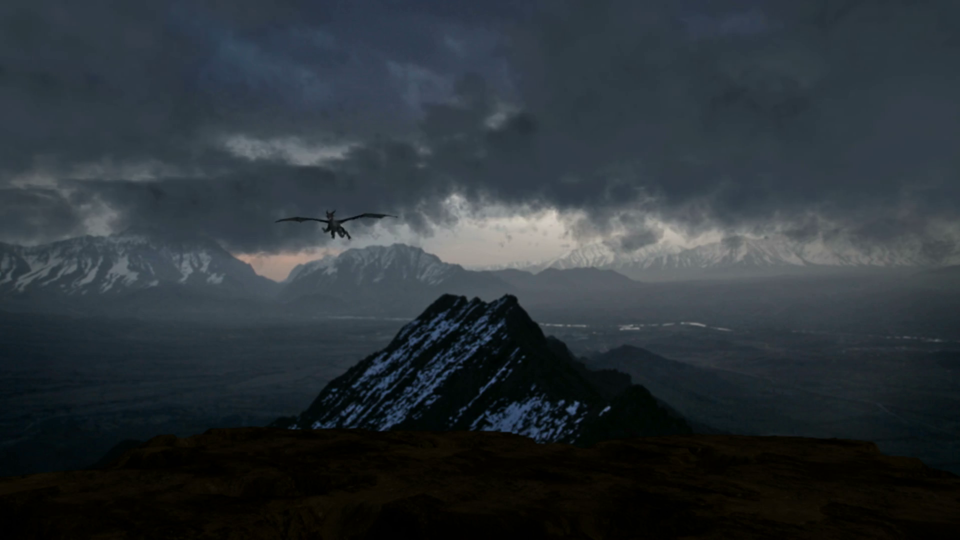 Dragon Flying Towards Camera Shows Firepower Stock Footage SBV ...