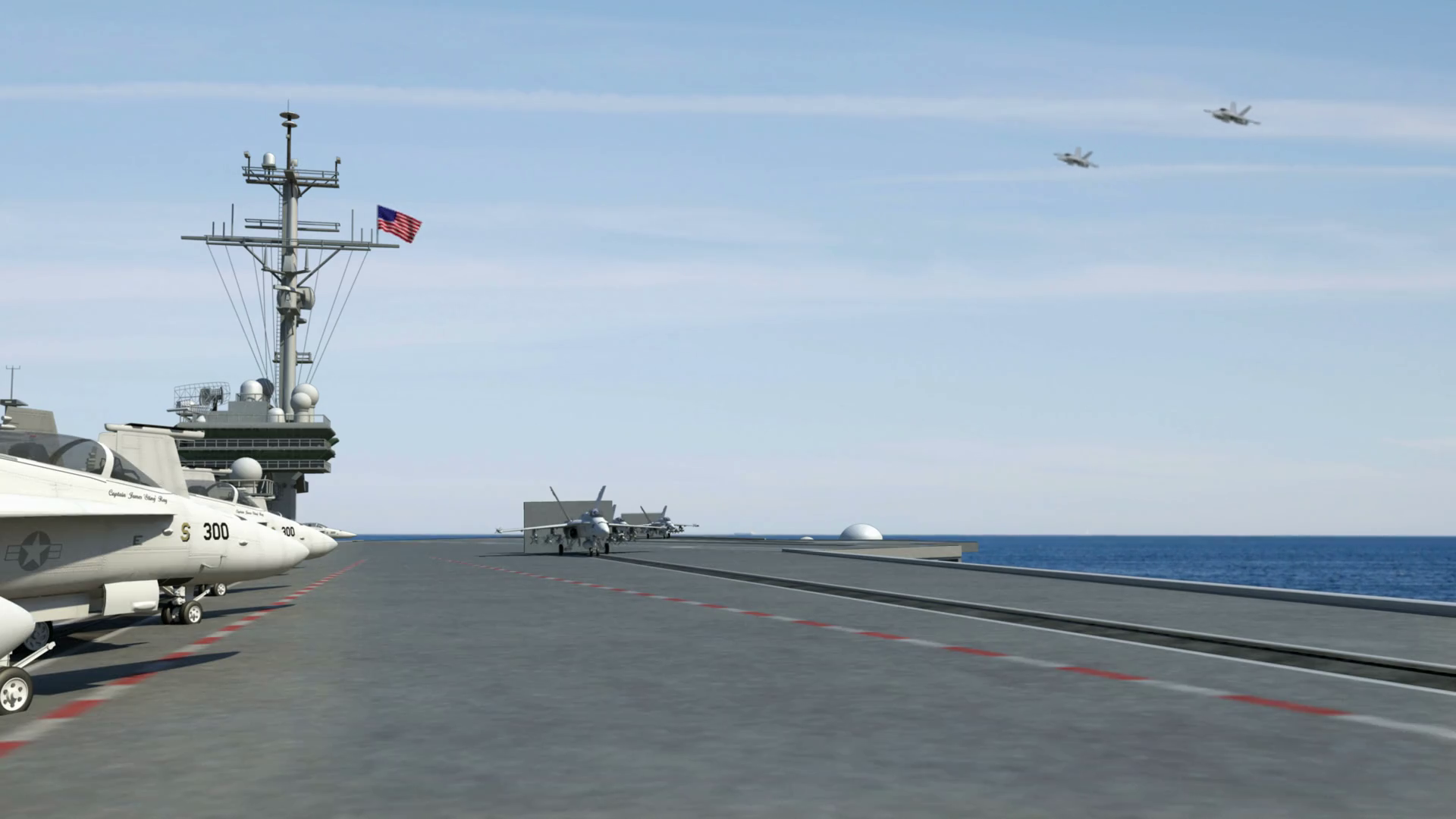 F-18 Fighter Jets Launch From Aircraft Stock Footage SBV-301380920 ...