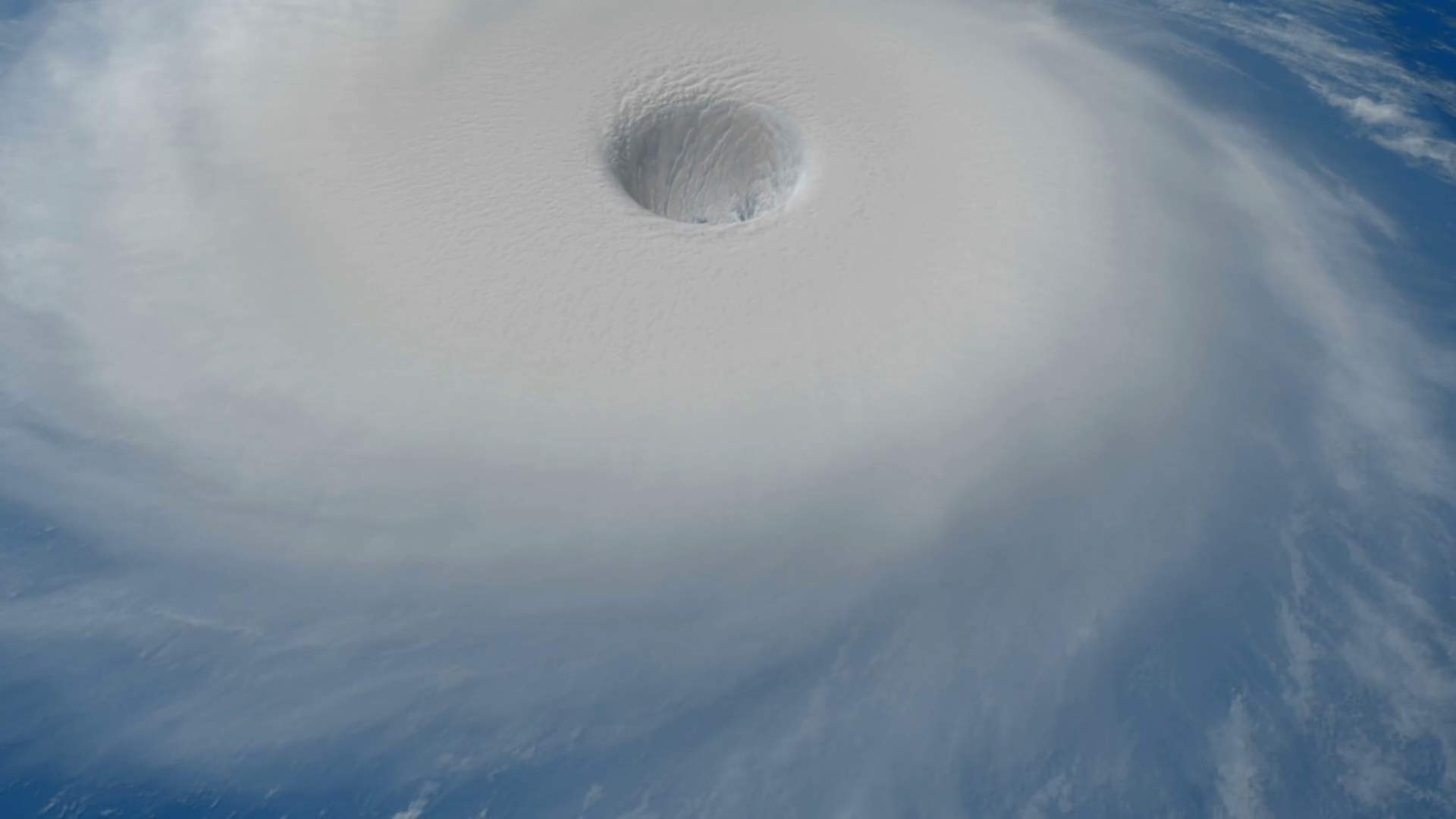 Hurricane Flyover From Space Stock Footage SBV-300244028 - Storyblocks