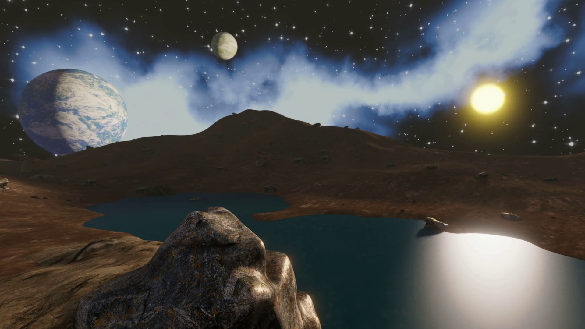 Alien Planet With Local Resident Based On Stock Motion Graphics SBV ...