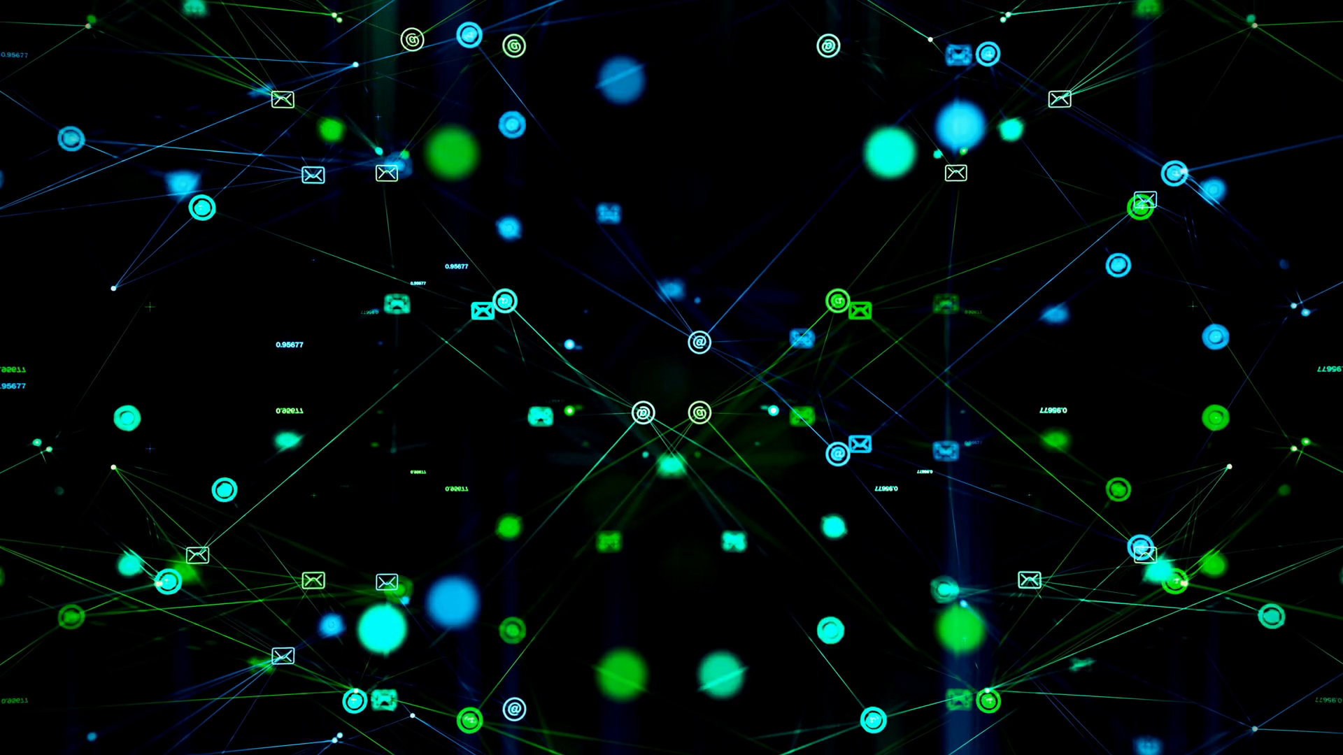 An Abstract Concept Of Interconnected World Stock Motion Graphics SBV ...