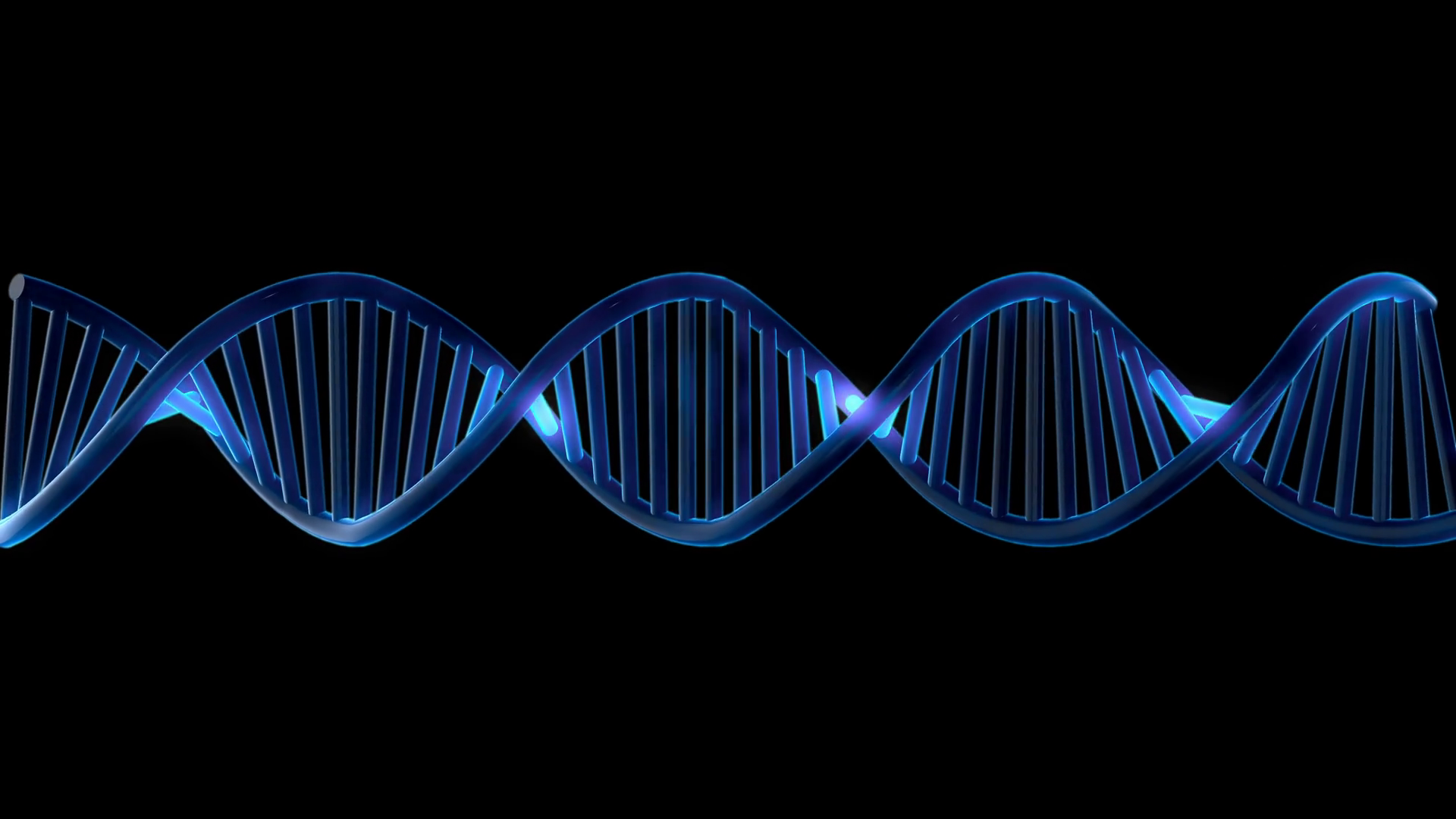 Dna Stand Rotating Twisting Against Black Stock Motion Graphics SBV ...