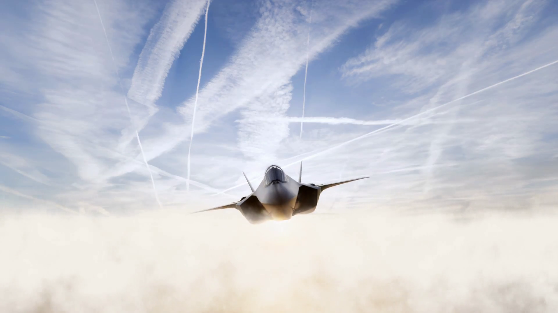 An Unbranded Next-generation Fighter Stock Footage SBV-347693968 ...