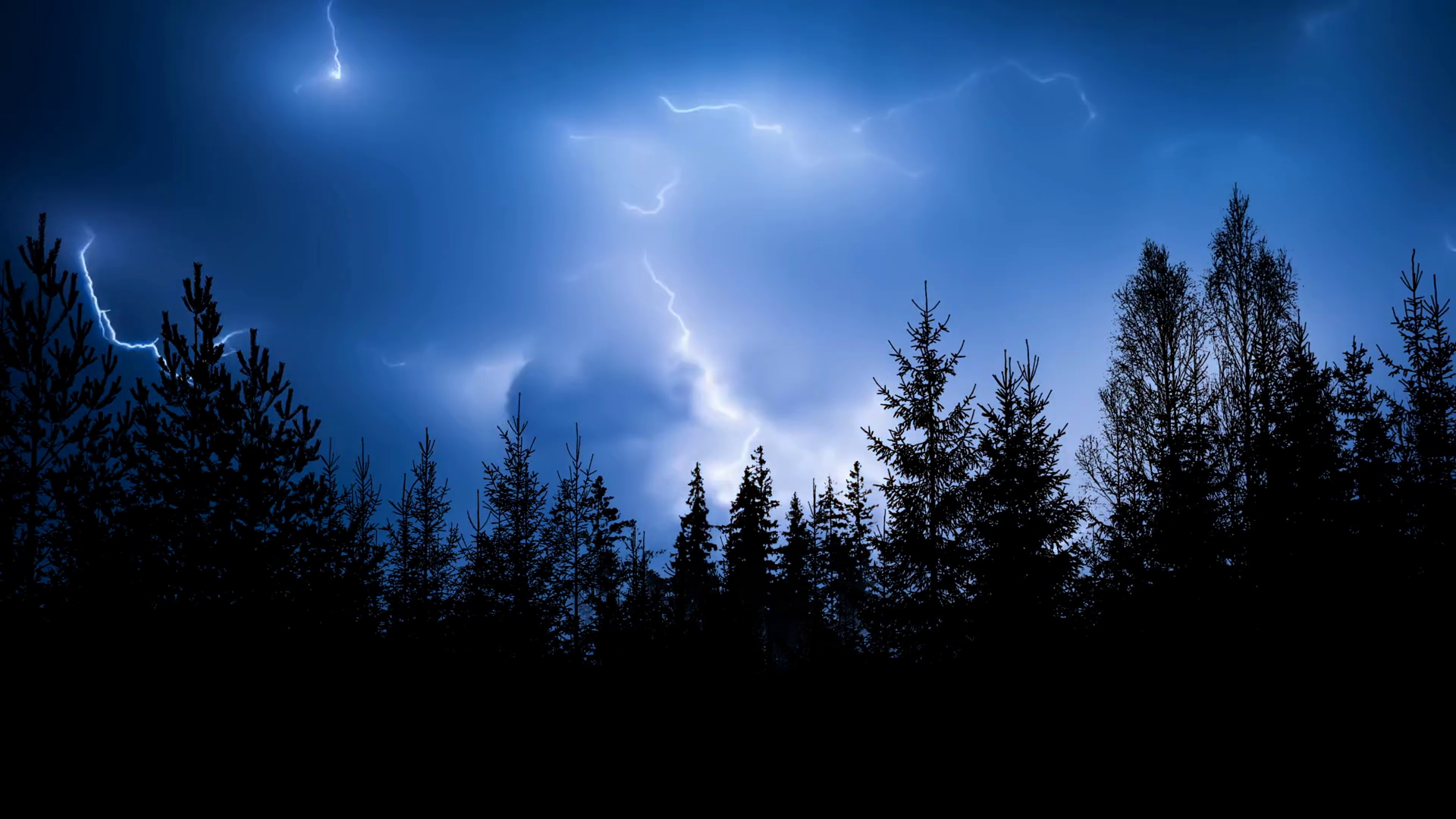 A Time Lapse Of Lightning Strikes Over Stock Footage SBV-338799159 ...