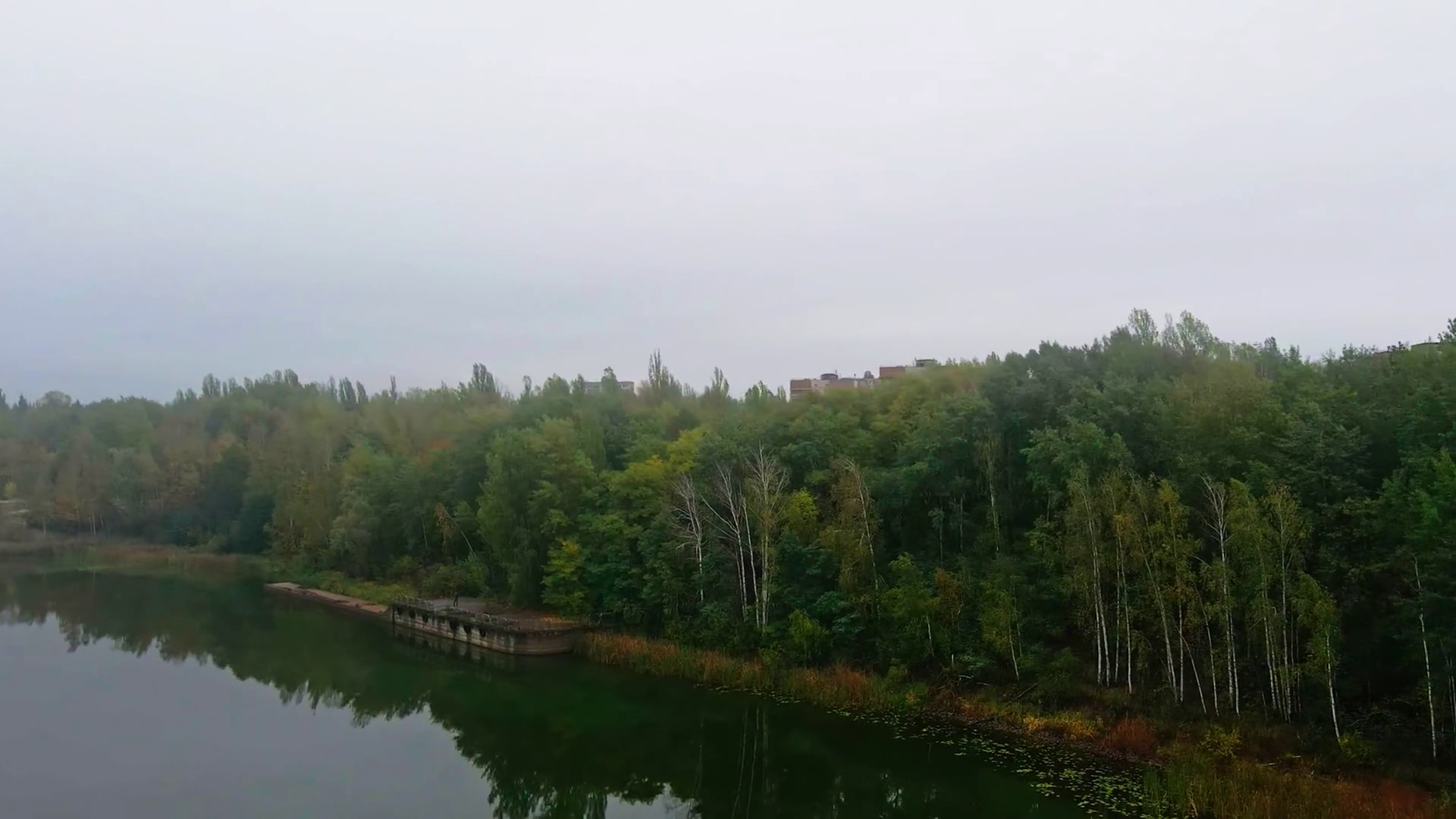 Drone Footage Of Beautiful Canal In Ukraine Stock Footage SBV-352062093 ...