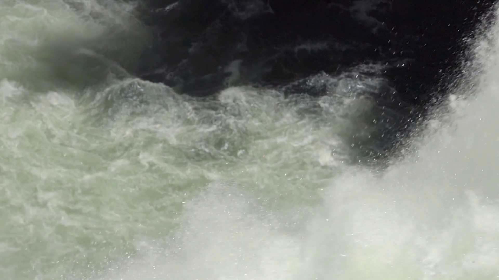 Raging Flood Waters River Natural Danger 60 Stock Footage SBV-352087494 ...