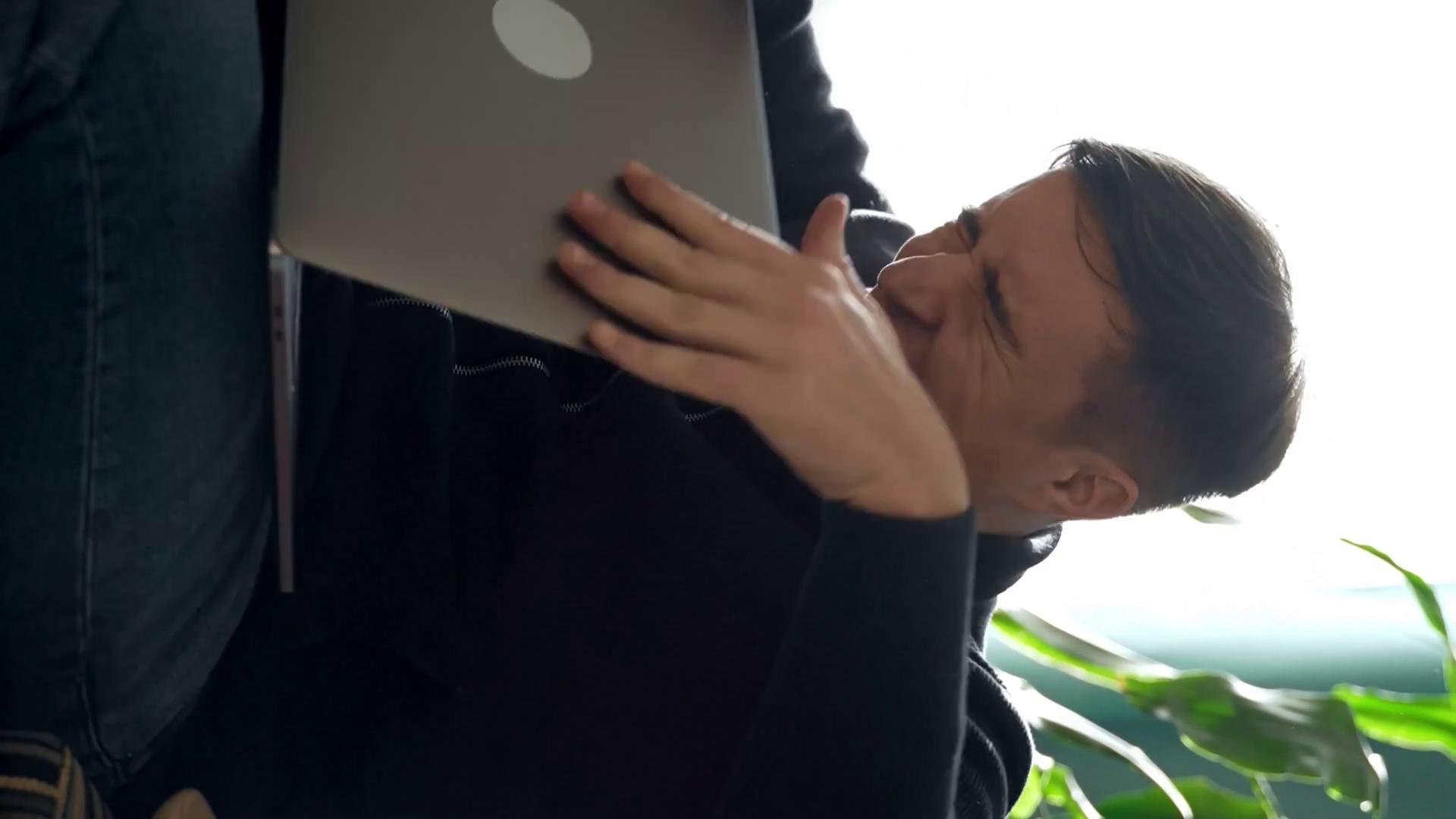 Vertical Of Anguished Man's Tearful Stock Footage SBV-351932087 ...