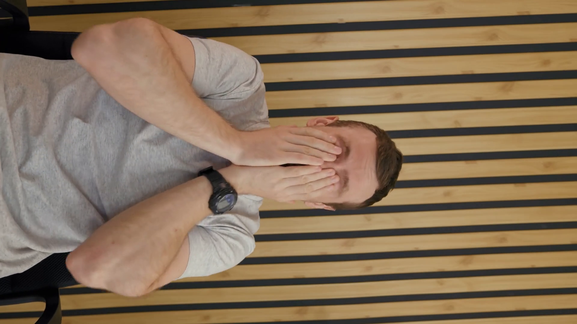 Vertical Of Young Man Refuses To Look In Stock Footage SBV-351976550 ...