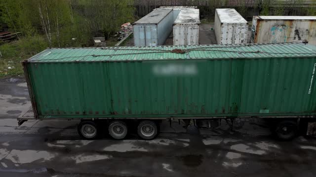 Loading Truck Warehouse | Nature stock footage - Storyblocks