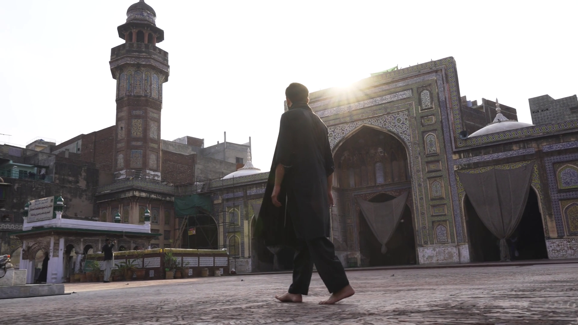 Muslim Man In Mosque In Pakistan Asian Stock Footage SBV-352002013 ...
