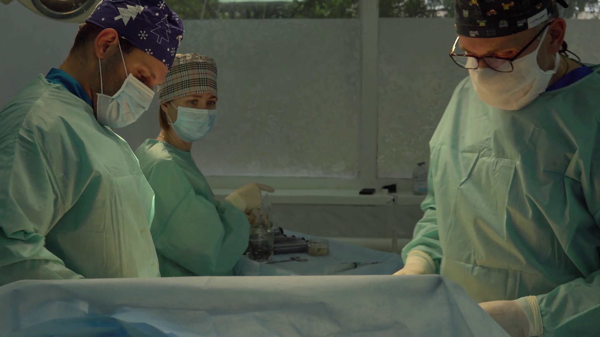 Group Of Surgeon Doctors Making Liposuction Stock Footage SBV-337231859 ...