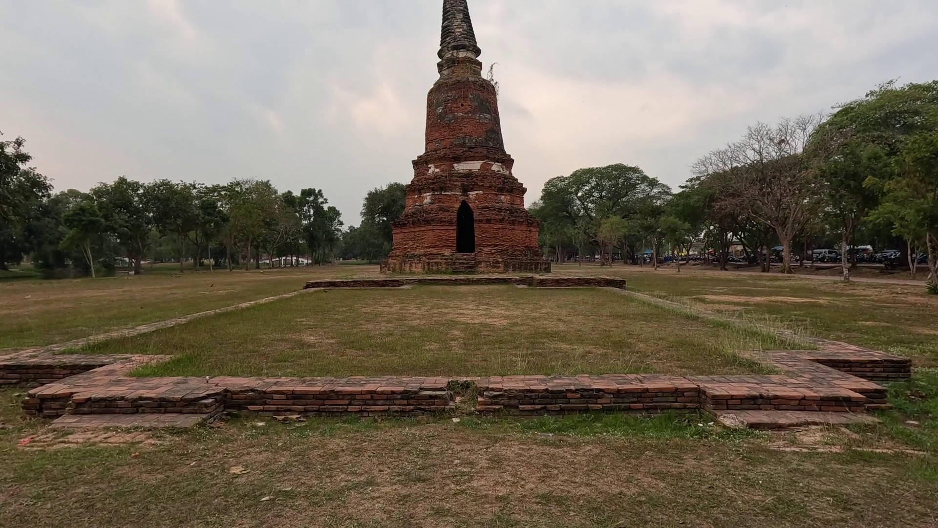 Ancient Pagodas In Serene Park Stock Footage SBV-352775381 - Storyblocks