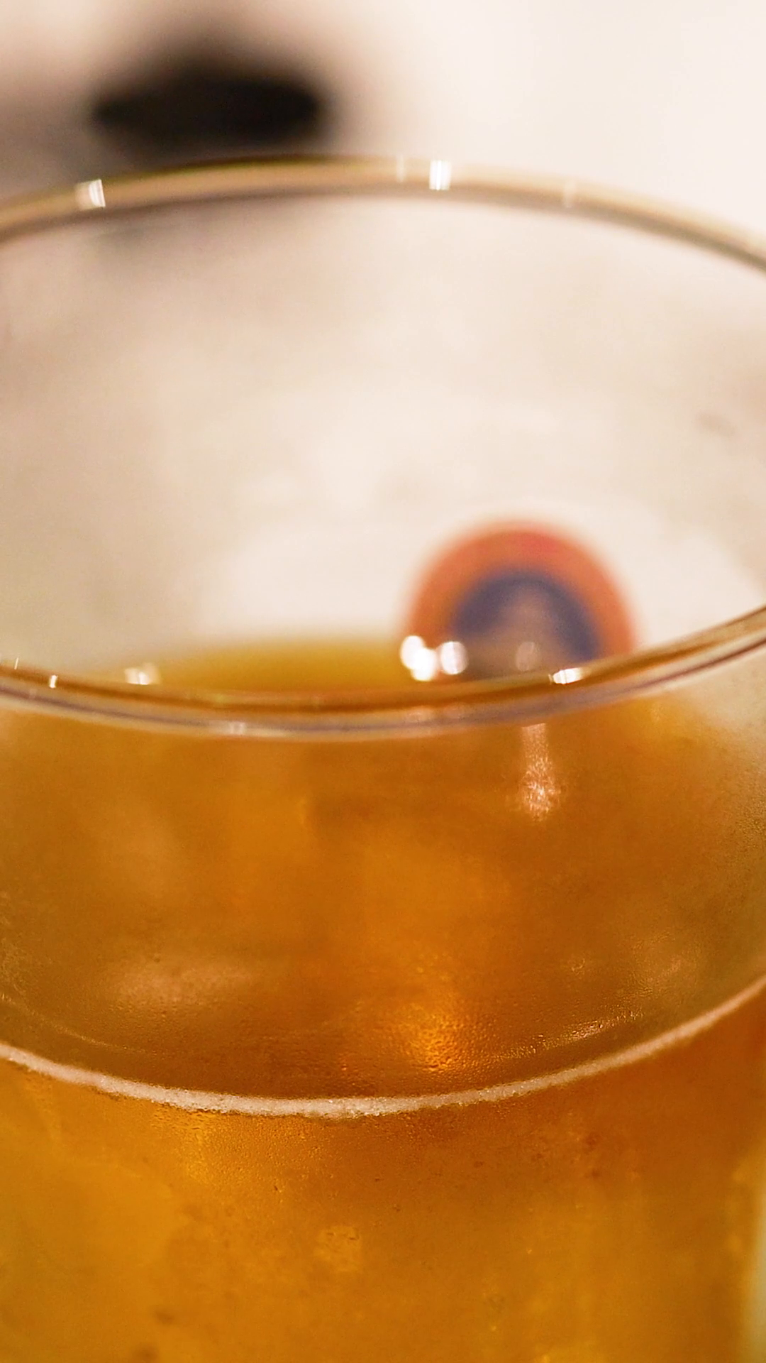 Pouring Beer Into Glass With Foamy Head Stock Footage SBV-353256746 ...
