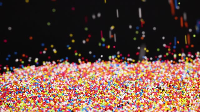 Sprinkles Falling Background Stock Footage: Royalty-Free Video Clips ...