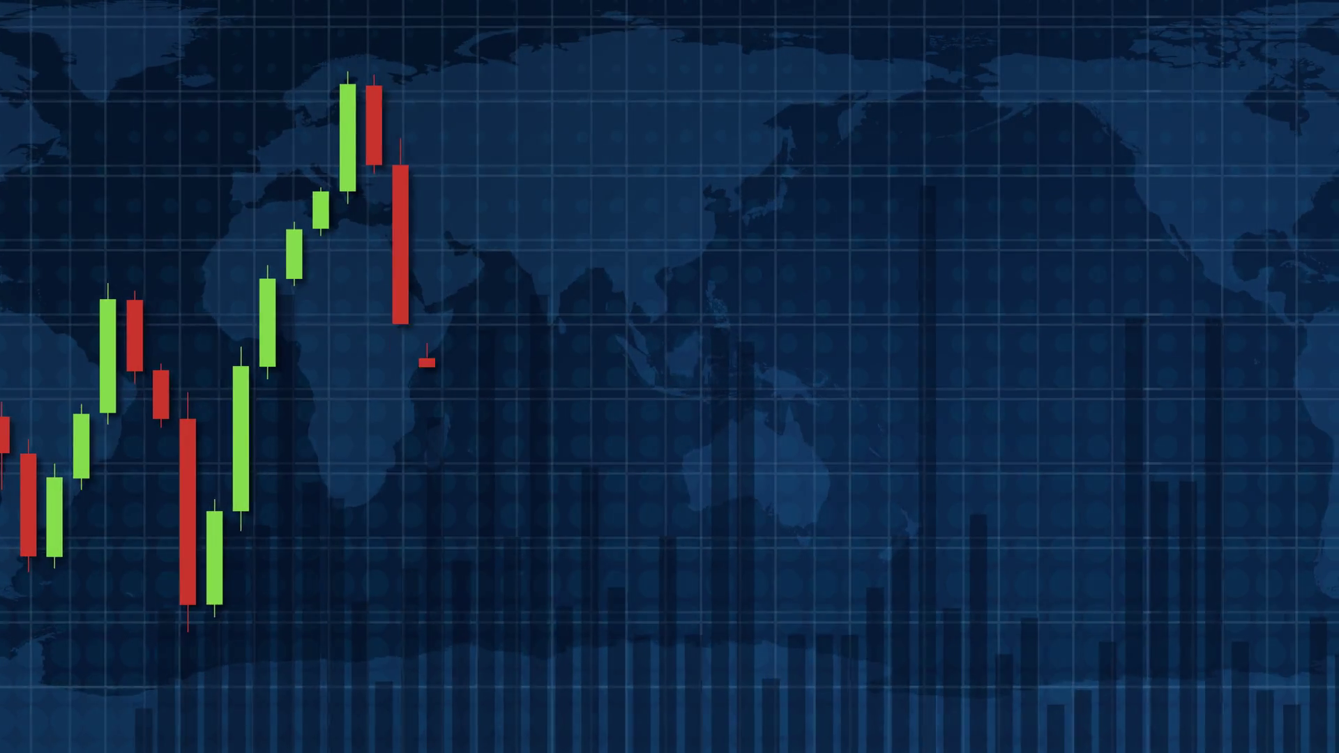 Dynamic Candlestick Chart Animation With Stock Footage SBV-352446930 ...