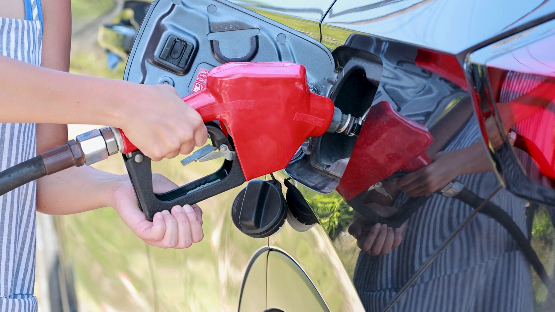 Refueling Vehicle At Phuket Gas Station Stock Footage SBV-352447502 ...