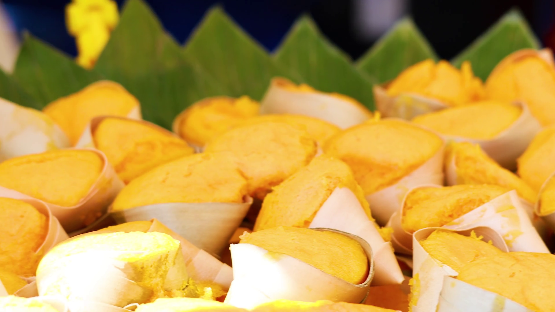 Toddy Palm Cakes At Flea Market Stock Footage SBV-352727469 - Storyblocks