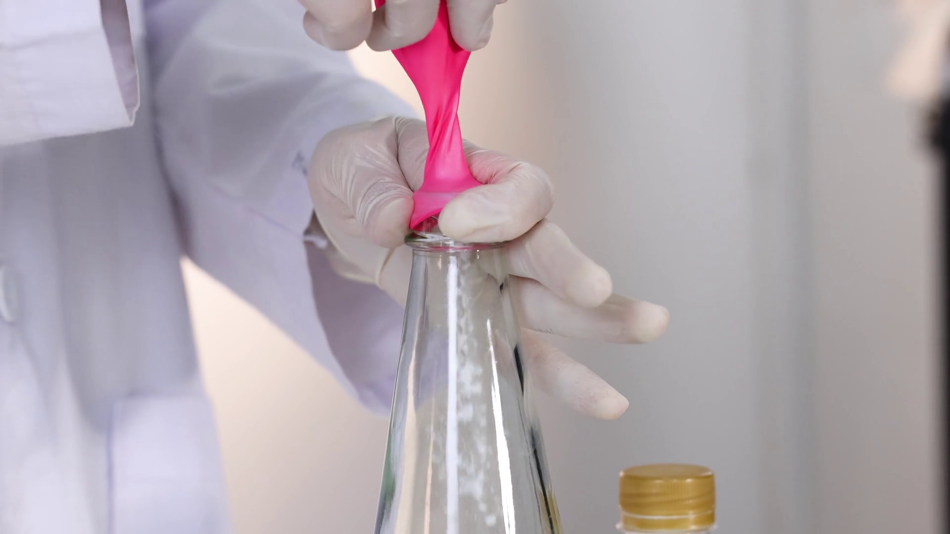 Balloon Inflation Science Experiment Stock Footage SBV-352341991 ...